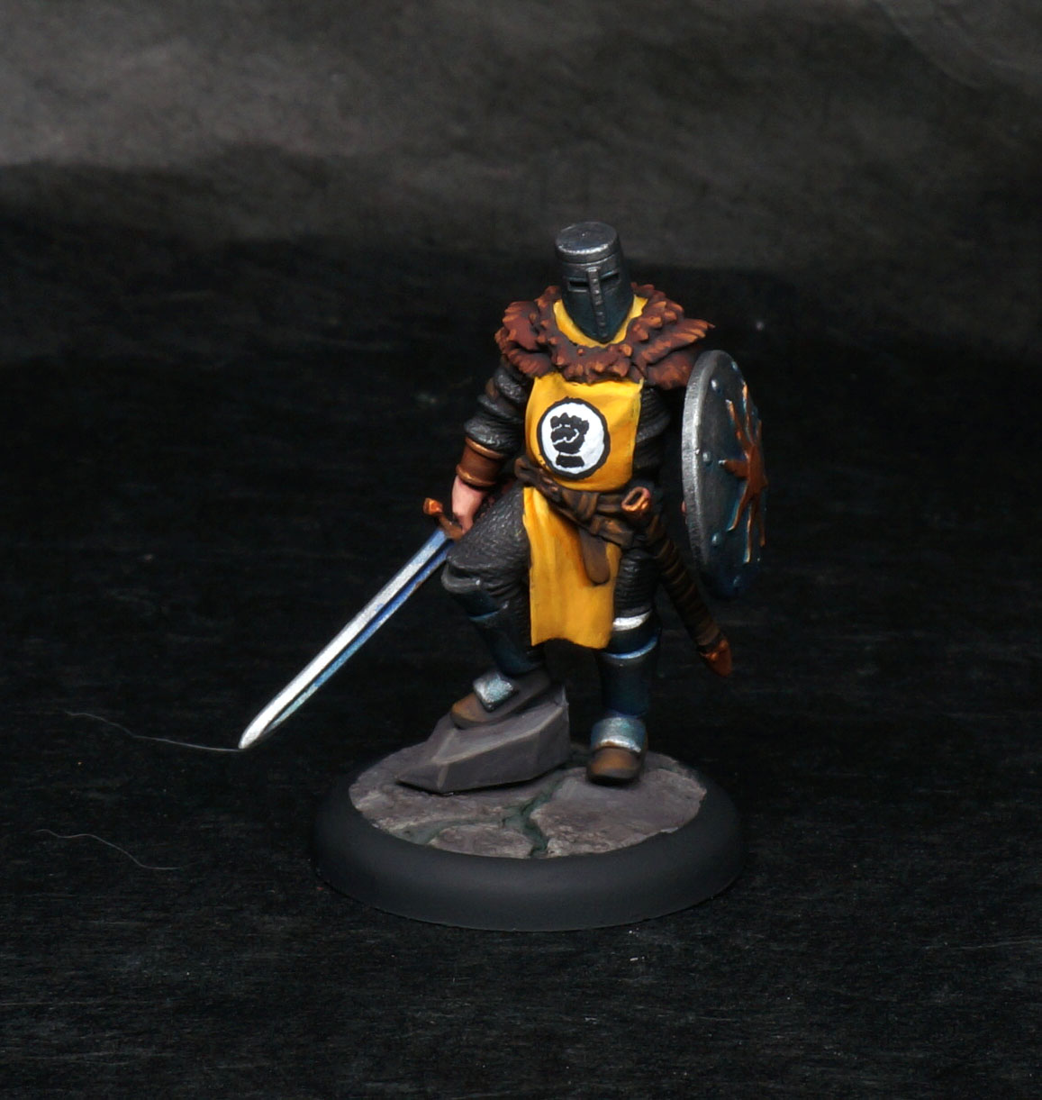 3D Printable Sir Lawrence, the Knight of Sunlight by Bite the Bullet