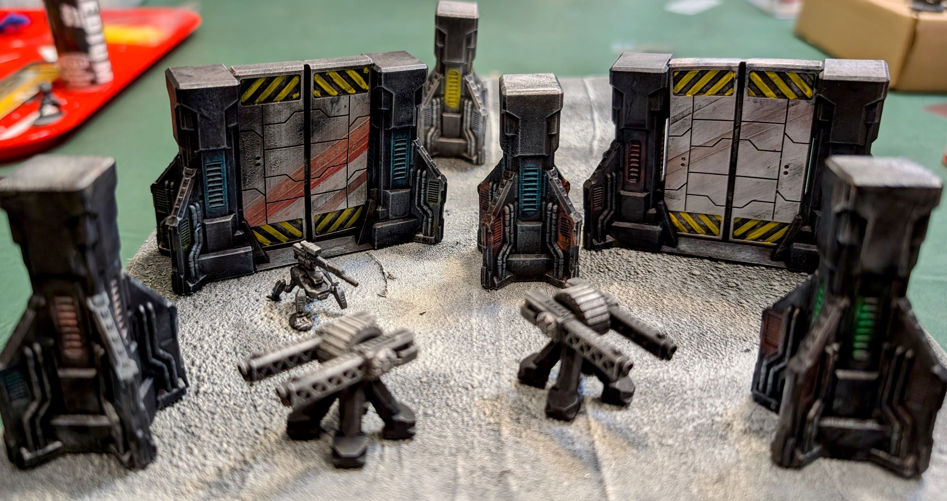 3D Printable Deathship One - Terrain, Tokens and Templates by brander ...