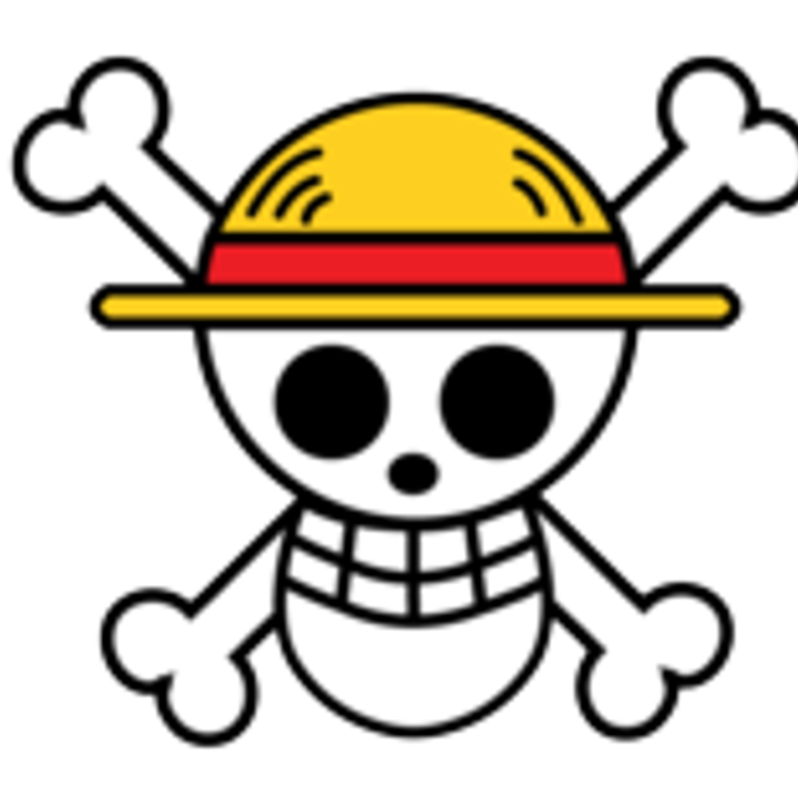 3D Printable STRAW HAT LUFFY GANG FLAG - KEYCHAIN by Robson Santos