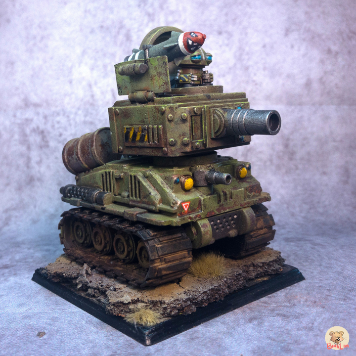 3D Printable WARPOD Rigger 'MULE' MkI Light Warcrate by Flytrap Digital