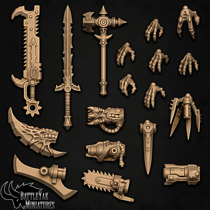 3D Printable Infernal Machine Hellcog F by Battle Yak Miniatures