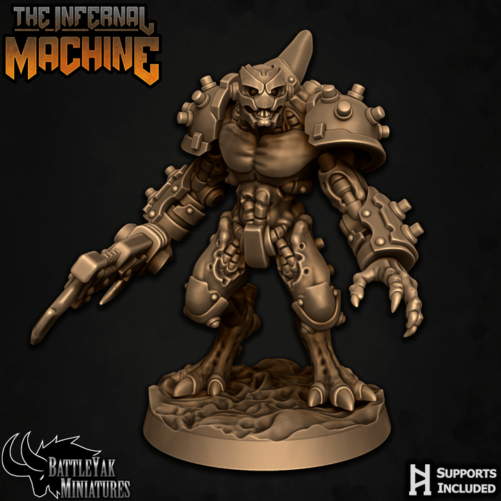 3D Printable Infernal Machine Hellcog Pack by Battle Yak Miniatures