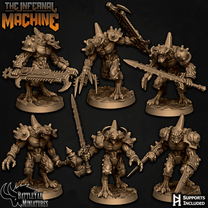 3D Printable Infernal Machine Hellcog Pack by Battle Yak Miniatures