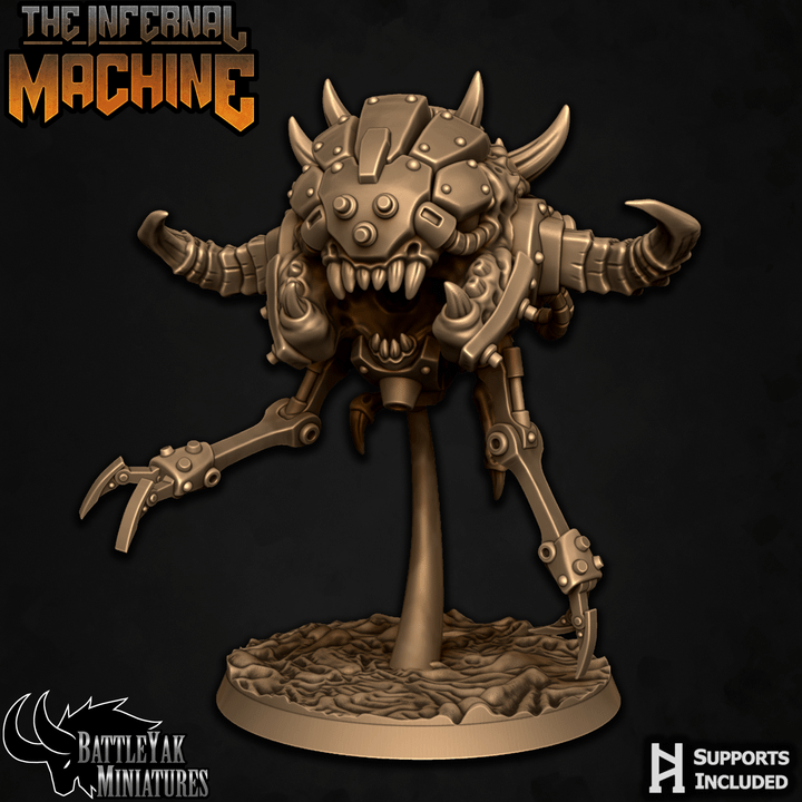 3D Printable Hellmachine Hunter 01 by Battle Yak Miniatures