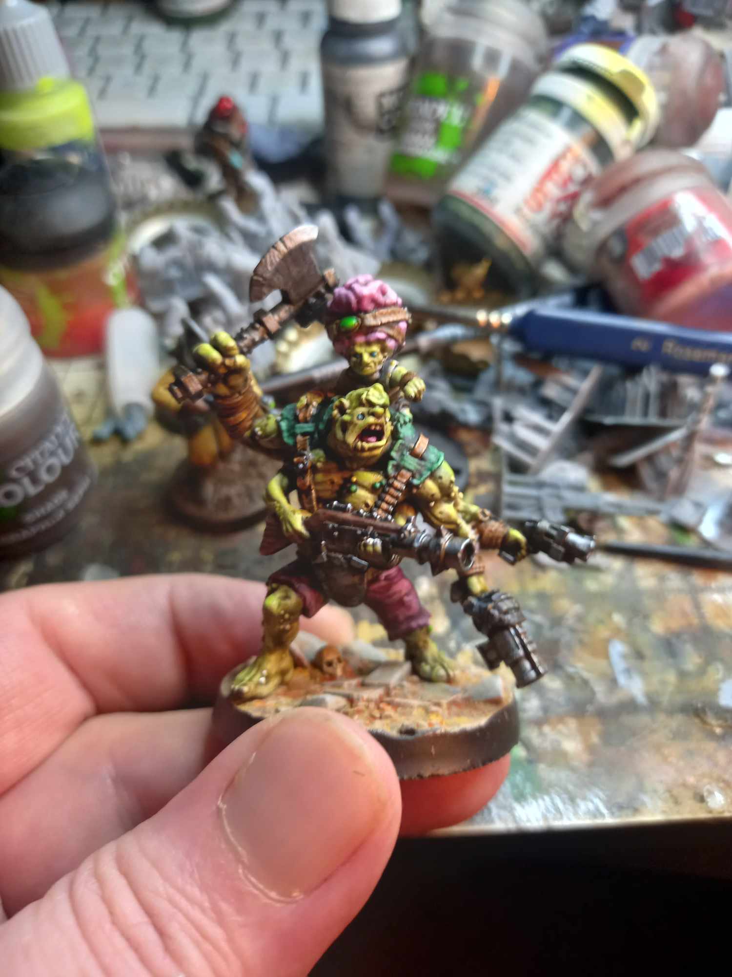 3D Printable Brawny and The Brain - Mutant Muscle and Mastermind by ...