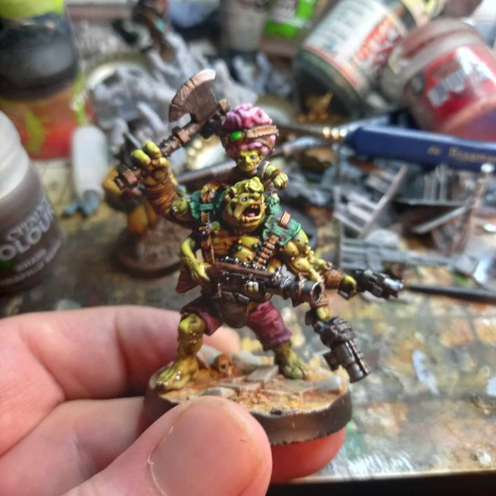 3D Print of Brawny and The Brain - Mutant Muscle and Mastermind by Aiteal