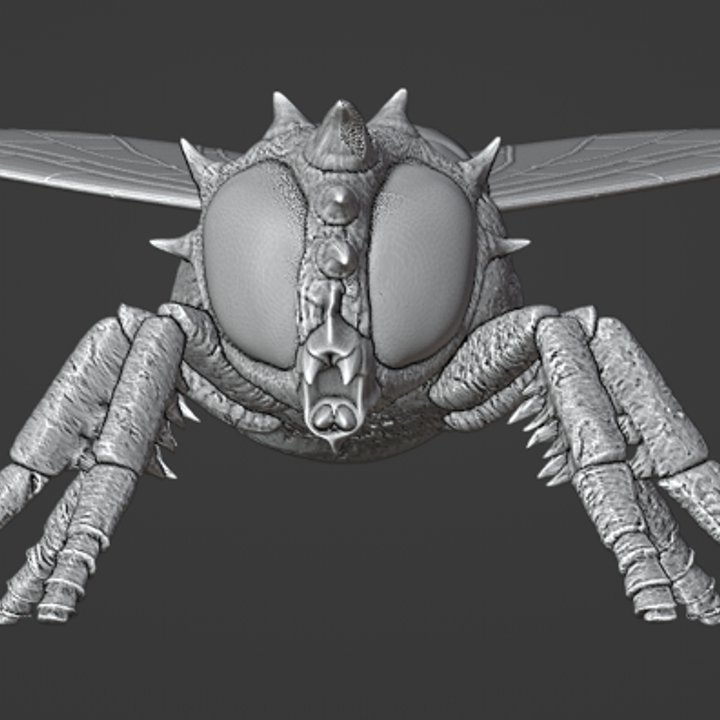3D Printable Giant Fly by Michael Crossman