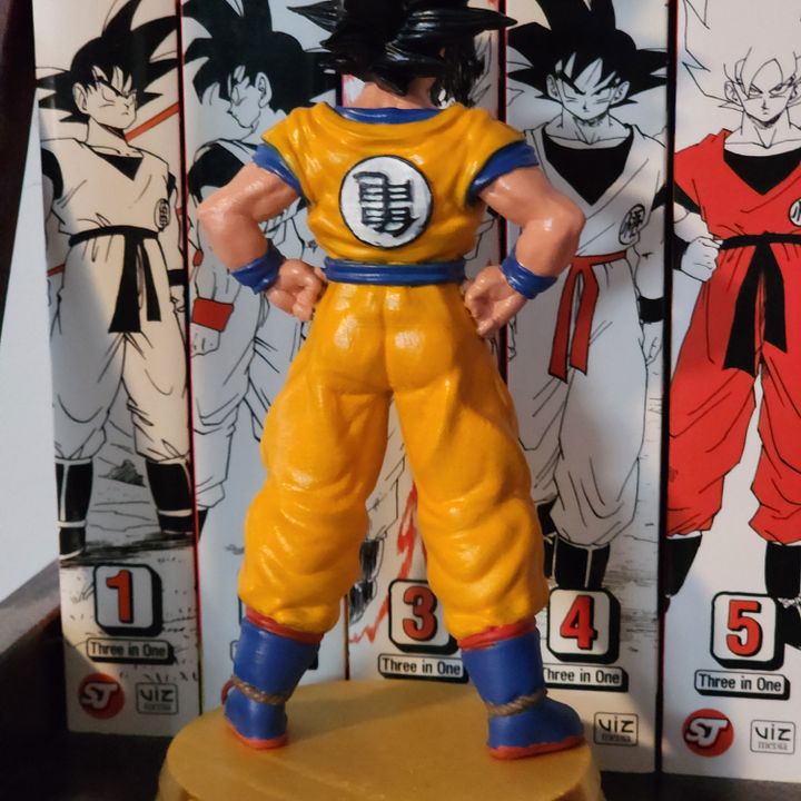 3D Print of Goku Smiling - Dragon Ball Z - Fan Art von dustinmariea