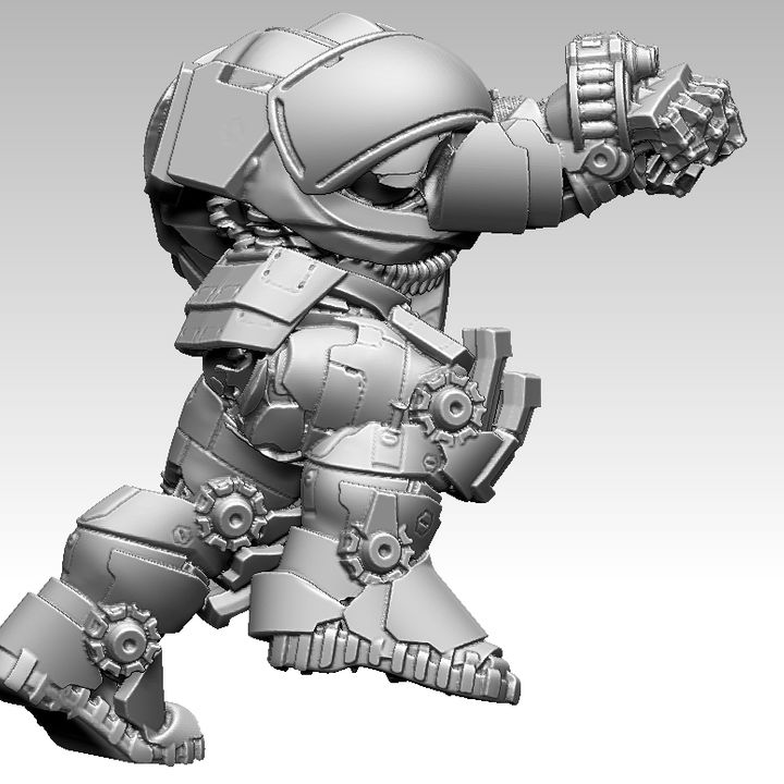 3D Printable Enesis XHV trooper 1 by robert naismith