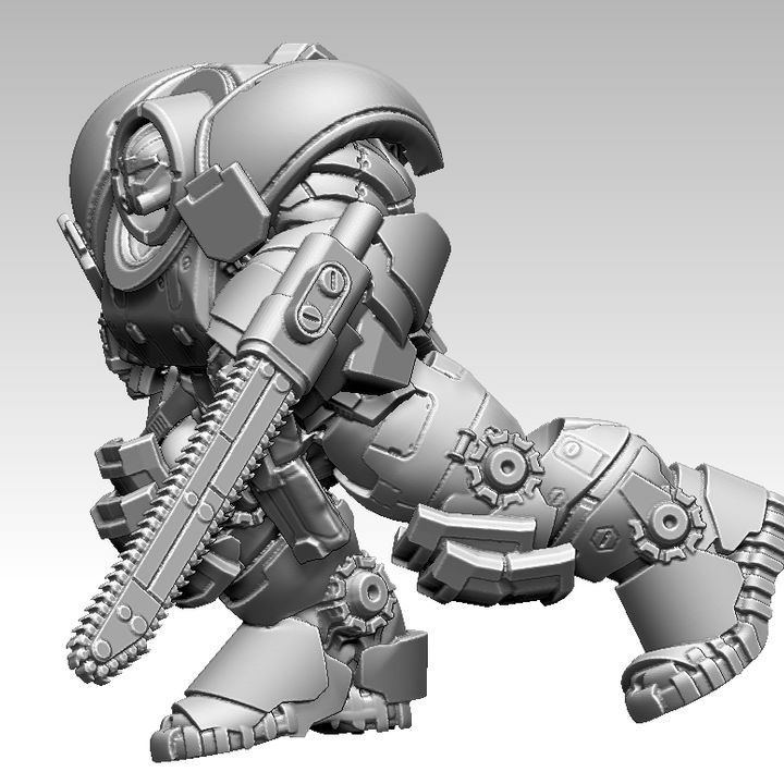 3D Printable Enesis XHV Trooper 4 by robert naismith