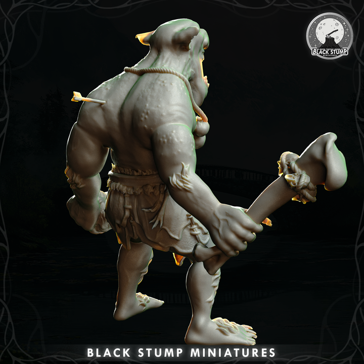 3D Printable Troll + 5E Stats .pdf! by Black Stump Miniatures