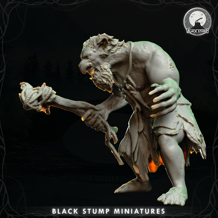 3D Printable Troll + 5E Stats .pdf! by Black Stump Miniatures