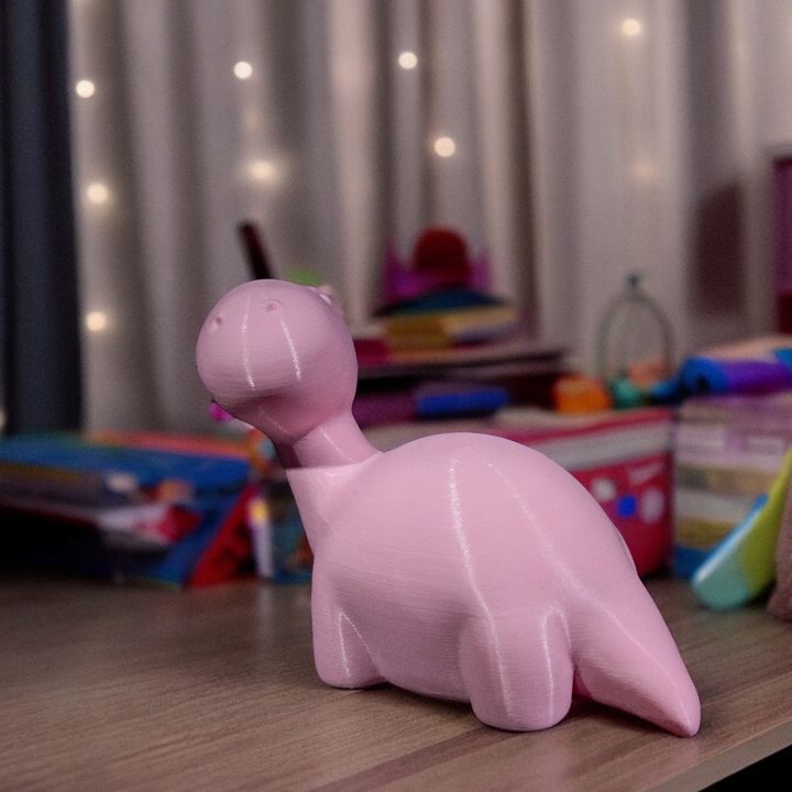 3D Printable Baby Brontosaurus by Stlflix
