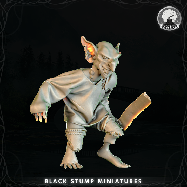 3D Printable Goblin Warrior with Sword + 5E Stats .pdf! by Black Stump ...