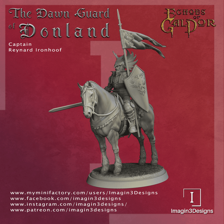 3D Printable The Dawn Guard of Donland COMPLETE SET by Imagin3Designs