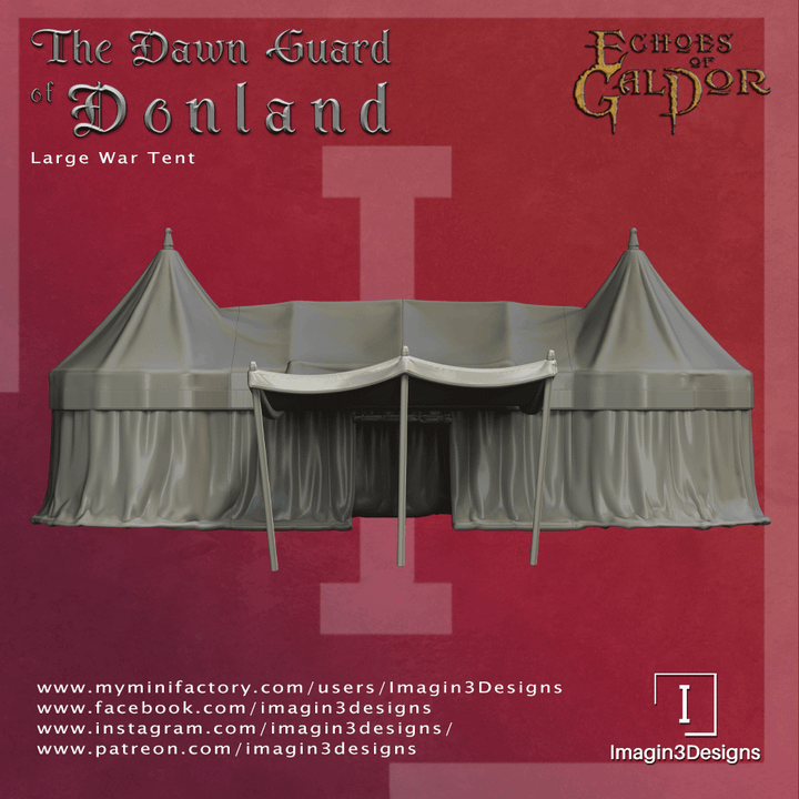 3D Printable The Dawn Guard of Donland COMPLETE SET by Imagin3Designs