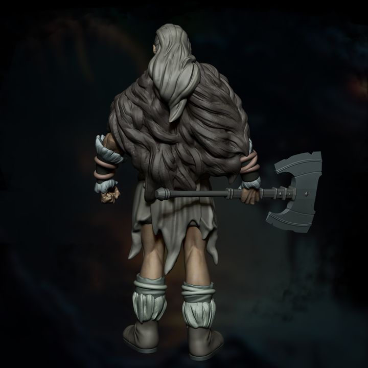 3D Printable Barbarian by Monster Atlas