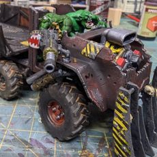 3D Printable Orc scrap truck (pre-supported) by MEZGIKE