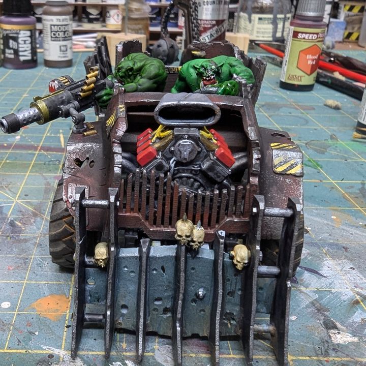 3D Print of Orc scrap truck (pre-supported) by mymessybench