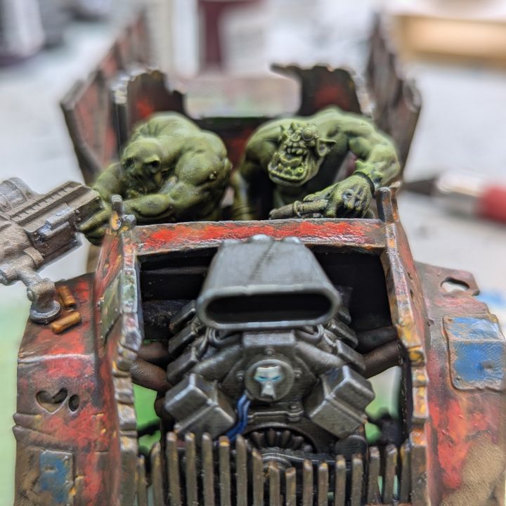 3D Print of Orc scrap truck (pre-supported) by CasketJones