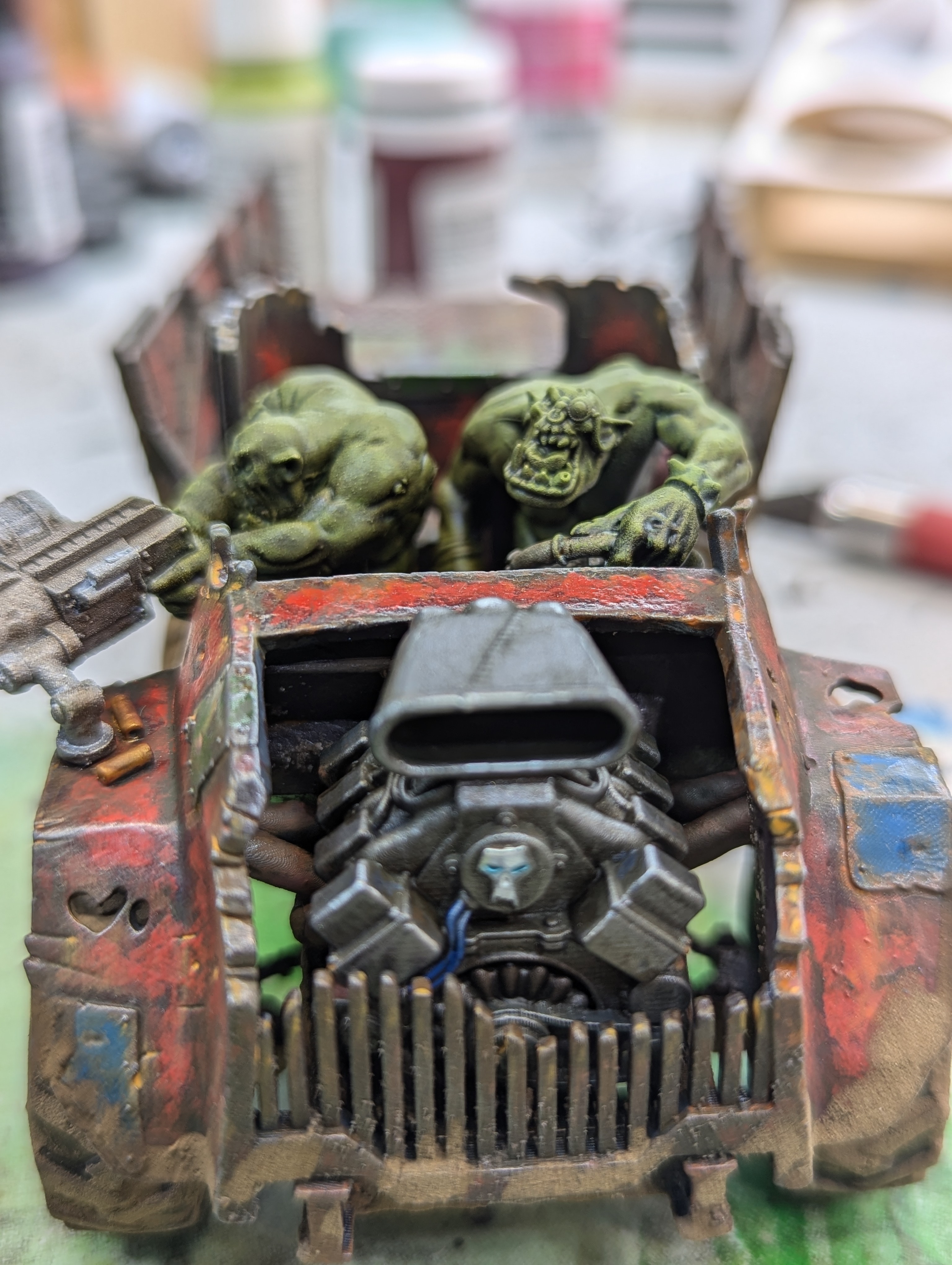 3D Printable Orc scrap truck (pre-supported) by MEZGIKE