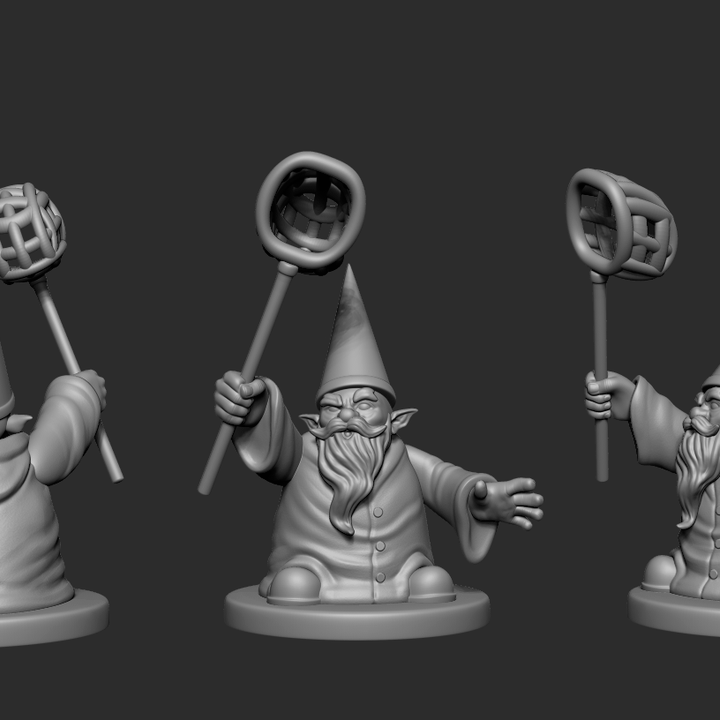 下载 Mage Gnome tik tok viral video inspired 75mm 3D print model 通过 Luis ...