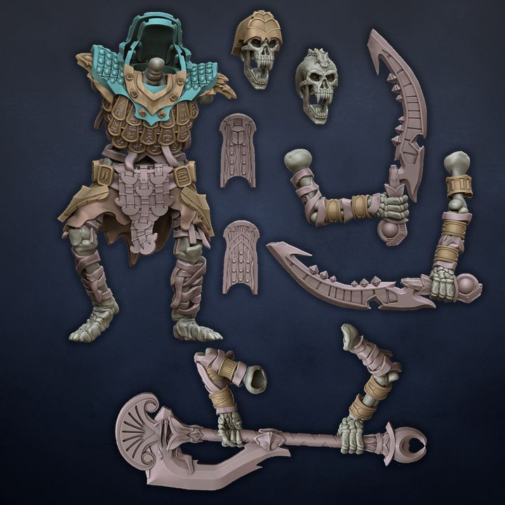 3D Printable Giant Colossus by Dragon's Lake Miniaturas