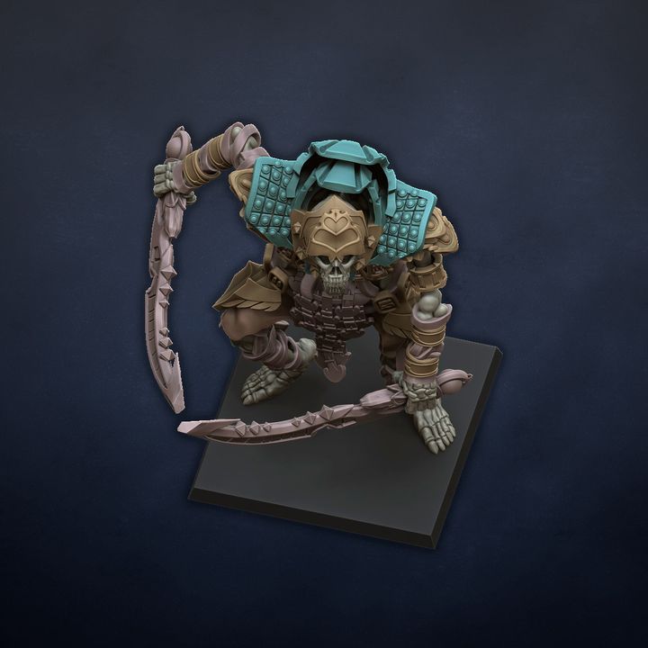 3D Printable Giant Colossus by Dragon's Lake Miniaturas