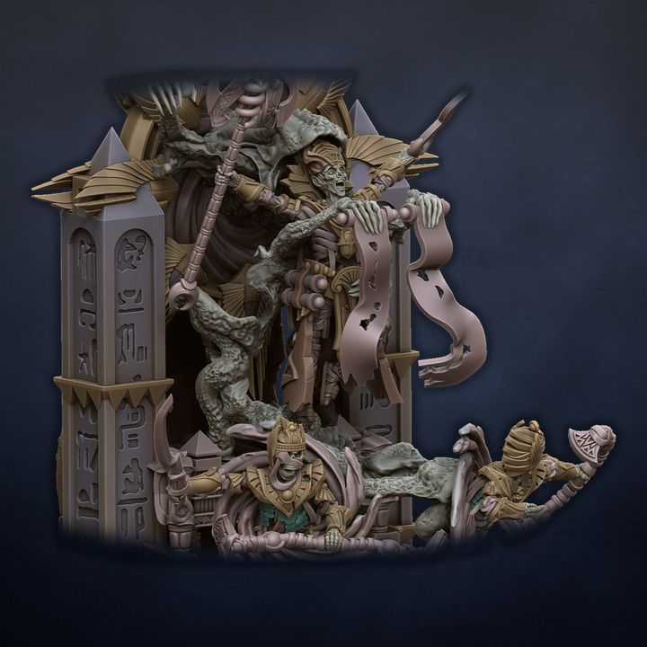 3D Printable Ark of Ages by Dragon's Lake Miniaturas
