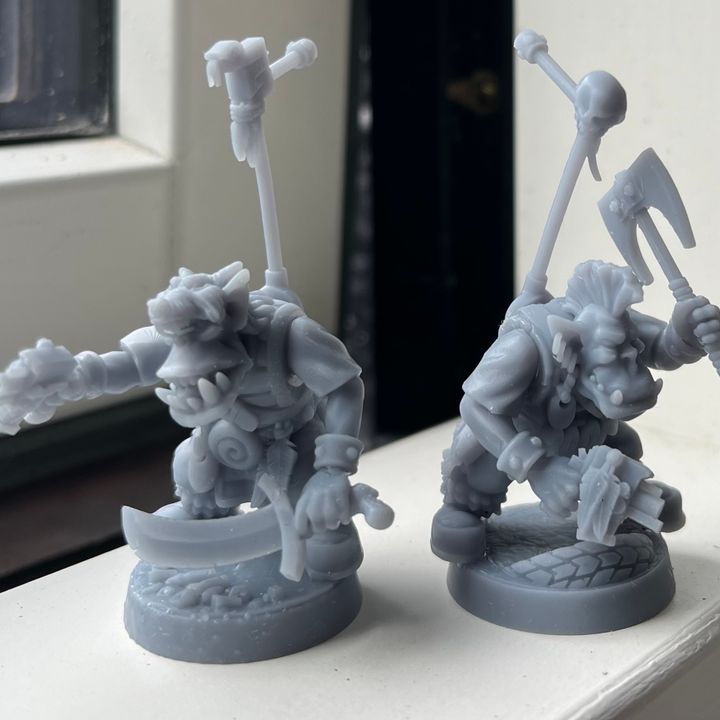 3D Print of SnakeEaters_set1 by JonDK