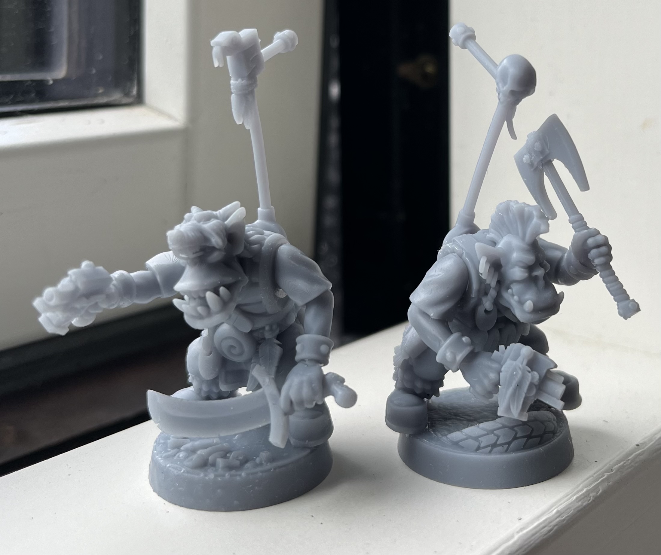 3D Printable SnakeEaters_set1 by Trollet Miniatures
