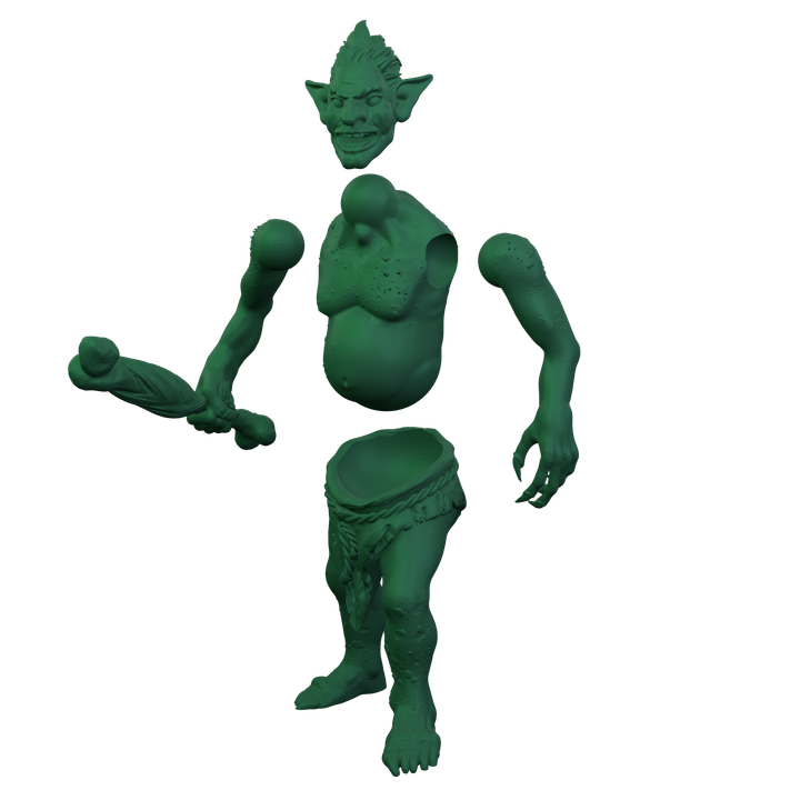 3D Printable Troll (Heroes Glory) by Tiny Furniture