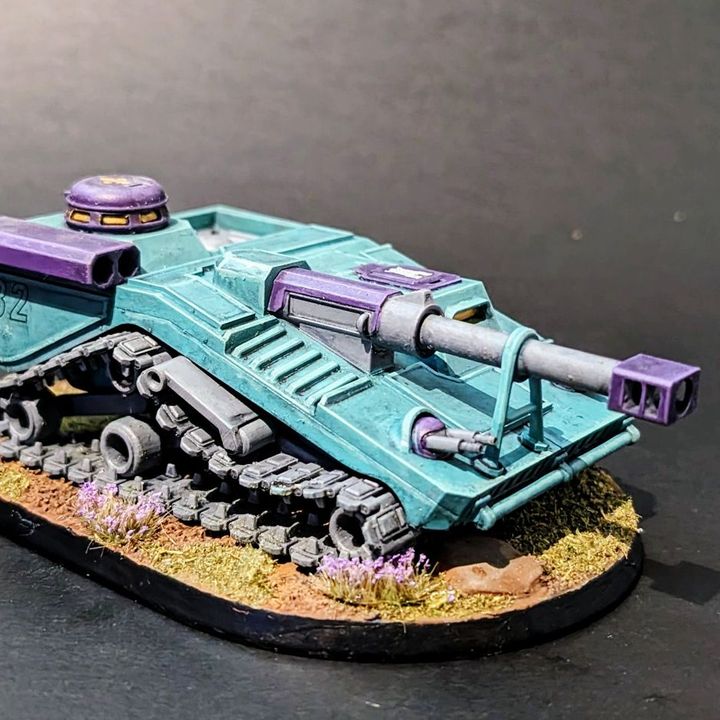 3D Printable Fractured Sphere - Heliochrome SE-01 Onager Tank by DOWNTOWN3D