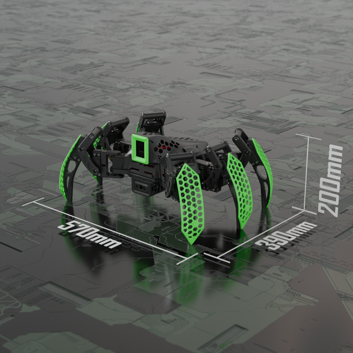 3D Printable Hexapod Robot by Matthew de Lannoy