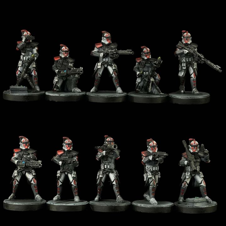 3D Print of Advanced Commando Heavy Weapons by TonedawgPaints