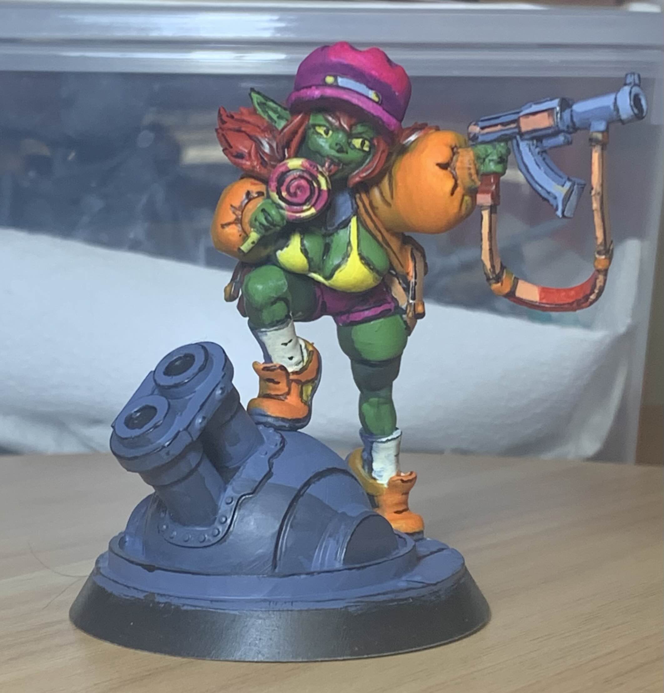 3D Printable DrizzlePip Goblin Weapons Expert by Gaz Minis
