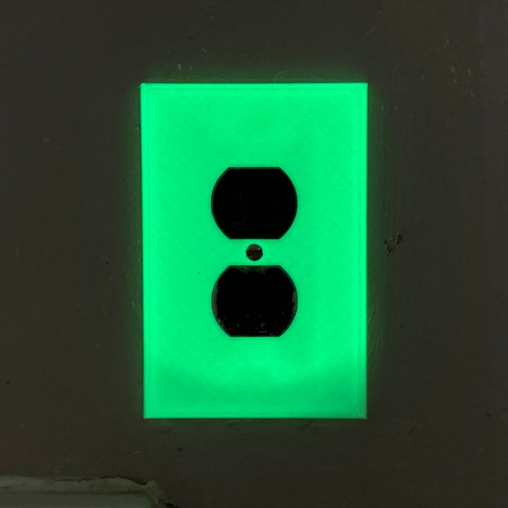 3D Printable Outlet Cover by Star Labs 3D, LLC
