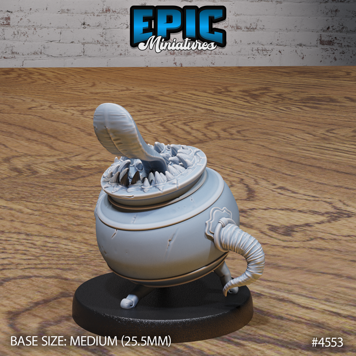 下载 Mimic Cauldron / Covering Cooking Pot Creature / Evil Utopian Trap ...