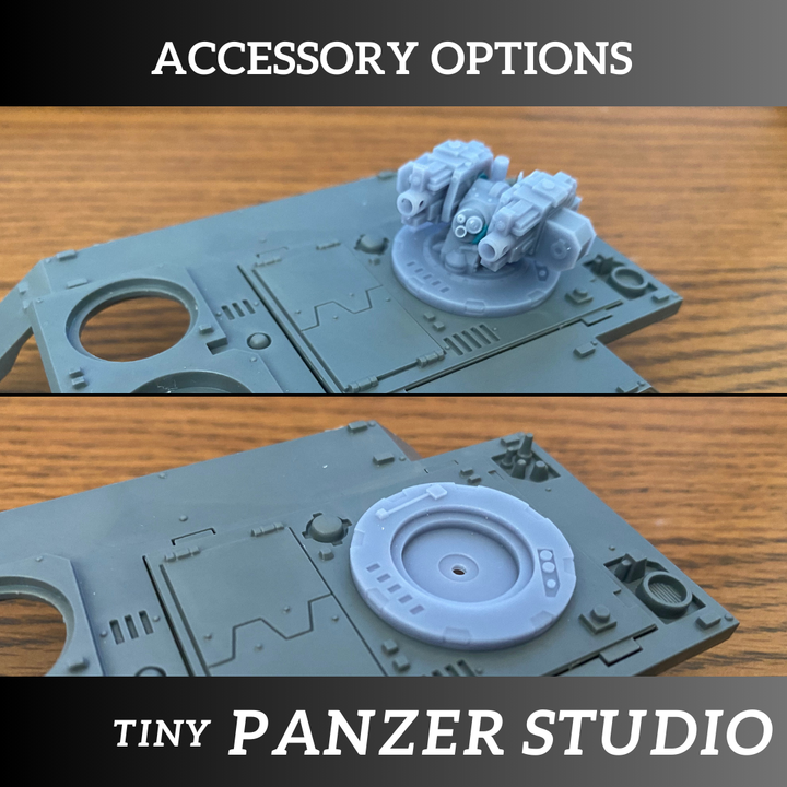 3D Printable Lolith Pattern Sentry Gun by Tiny Panzer Studio