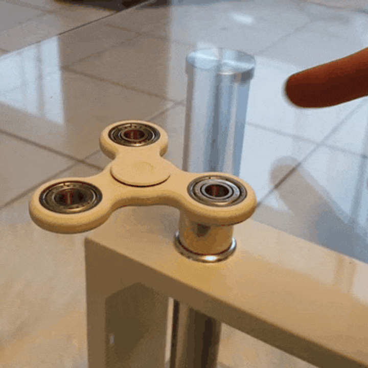 3D Printable Fidget Spinner by Timo Heintschel