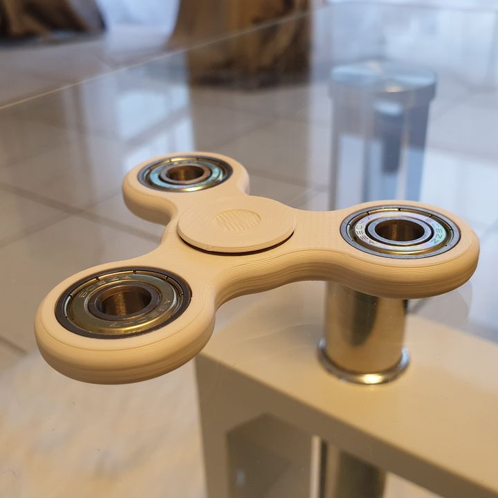 3D Printable Fidget Spinner by Timo Heintschel