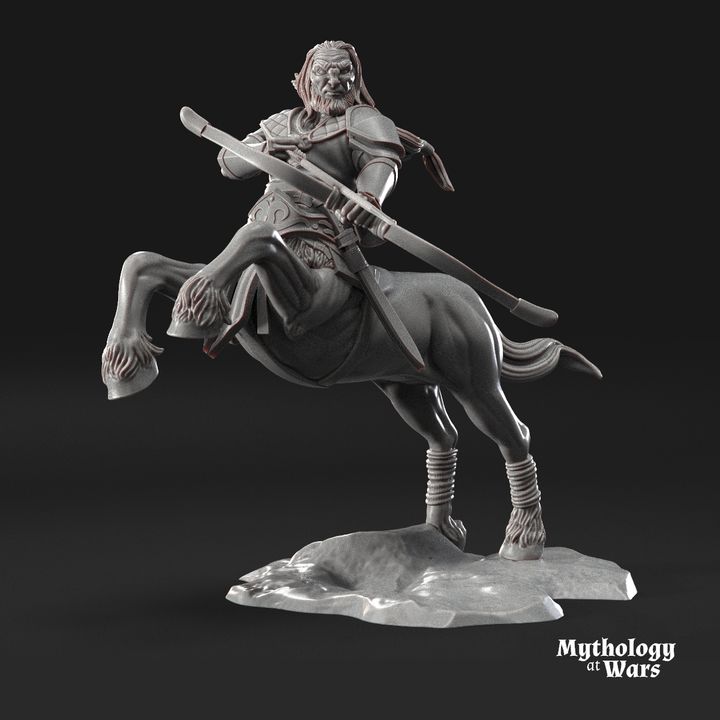 3D Printable 2x Centaur Archers | Zeus | Mythology at Wars by Davale ...