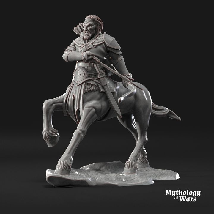 3D Printable 2x Centaur Archers | Zeus | Mythology at Wars by Davale ...