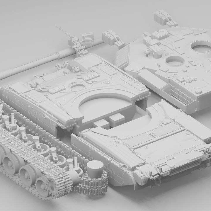 3D Printable T-84 Yatagan by The Military Industrial Complex