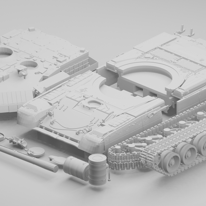 3D Printable T-84 Yatagan by The Military Industrial Complex
