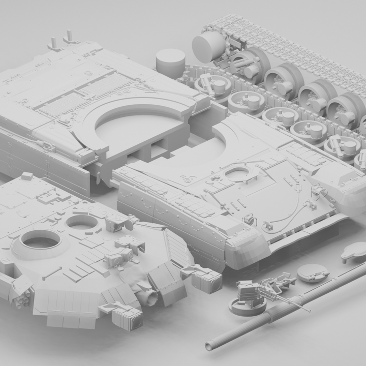 3D Printable T-84 Yatagan by The Military Industrial Complex