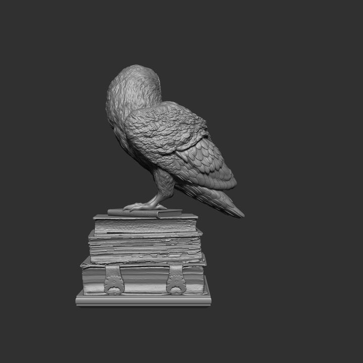 3D Printable Owl, Hedwig by Aronon