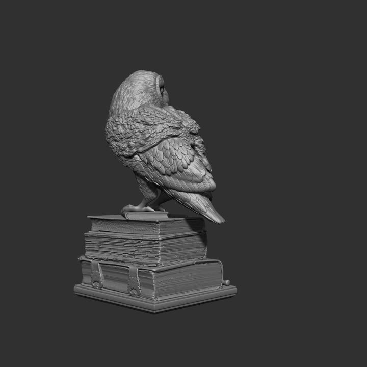 3D Printable Owl, Hedwig by Aronon