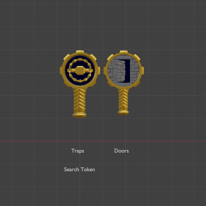 3D Printable Search Token for HeroQuest DnD or similar RPG games by ...