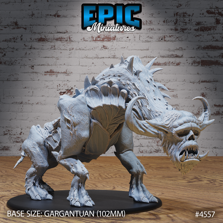 3D Printable Dry Catopeblas / Wild Animal Hybrid / Utopian Buffalo ...